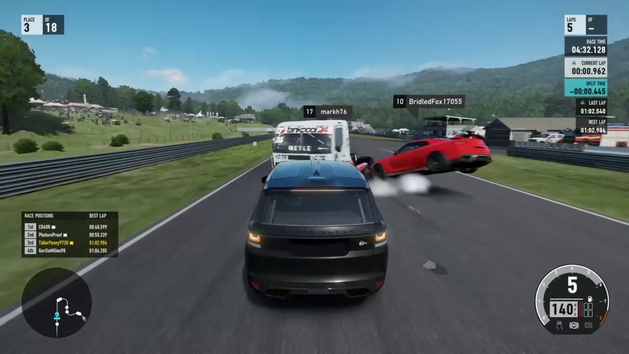Forza Motorsport 7 Crash - YouTube