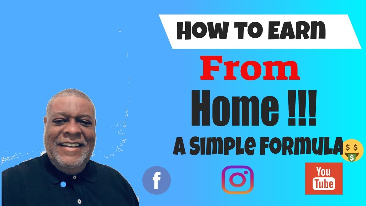 How to Earn From Home-The Earn From Home Mindset !!! - YouTube