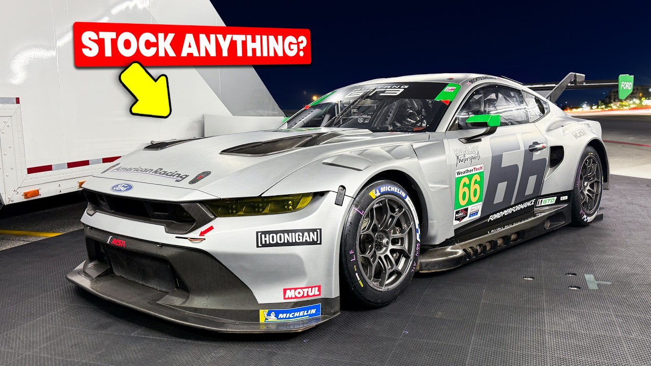 The Anatomy of a Ford Mustang GT3 | Build Stories - YouTube