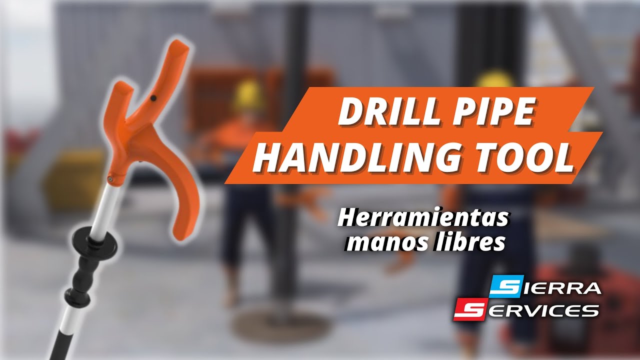 DRILL PIPE HANDLING TOOL - Hands free tools - YouTube