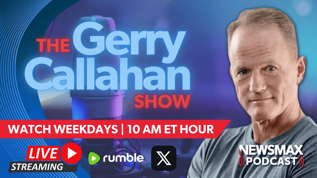 The Gerry Callahan Show LIVE - Friday Oct. 25, 2024 | NEWSMAX Podcasts - YouTube