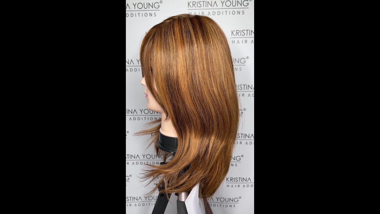 QUICK VIEW: Jon Renau - Sienna human hair wig - 6F27 (Caramel Ribbon ...