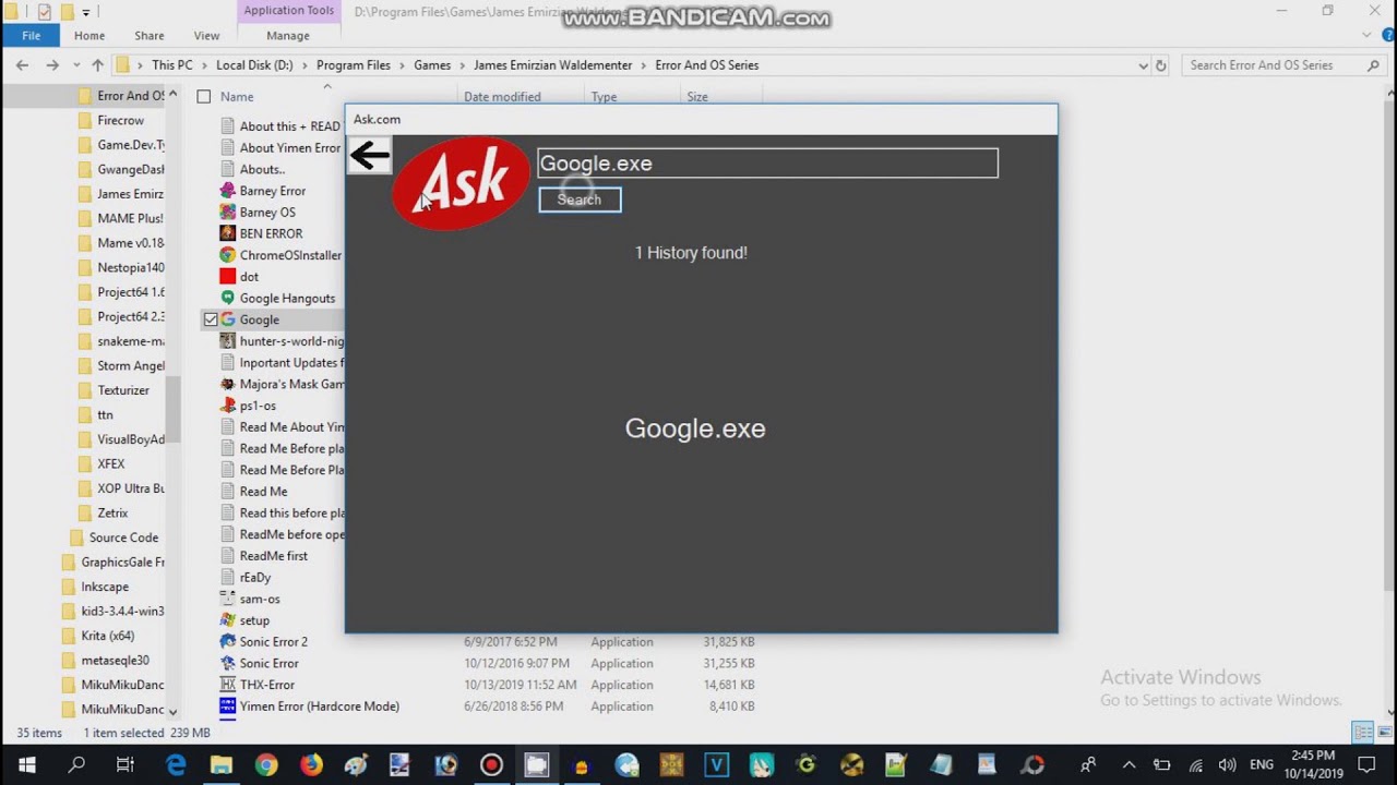 Google.exe Walkthrough - Session 05 (2016,17 Record Guy 626) - YouTube