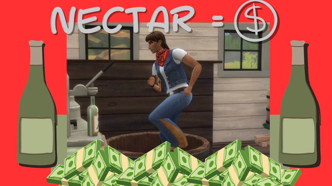 How to Make Nectar in The Sims 4 Horse Ranch - YouTube