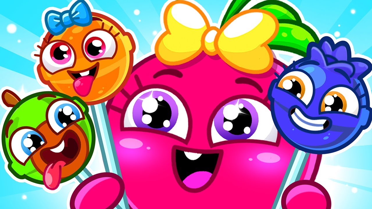 Lollipop Song 😍🍭 Learn Colors With Candies 📍🍬II + More Kids Songs ...