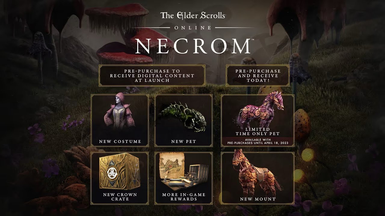 The Elder Scrolls Online Necrom Collection is available for PREORDER ...