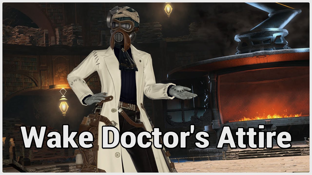 FFXIV - Wake Doctor's Attire [Glamour] - YouTube