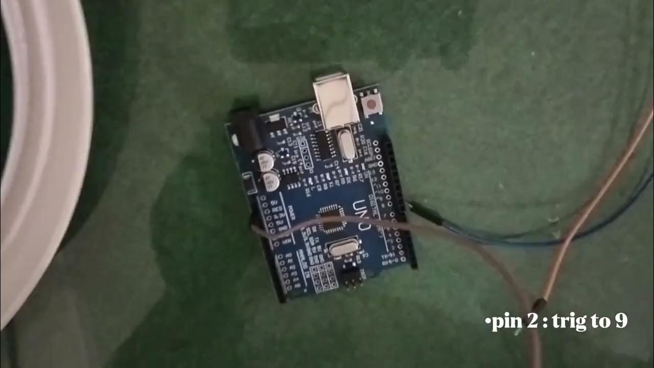 PEMBUATAN TONG SAMPAH OTOMATIS BERBASIS ARDUINO UNO - YouTube