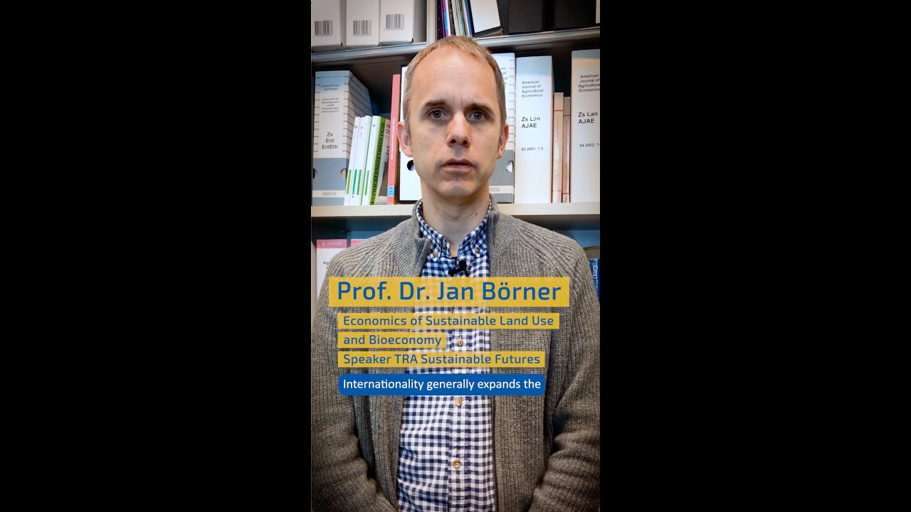 Jan Börner: international collaboration in our Transdisciplinary ...