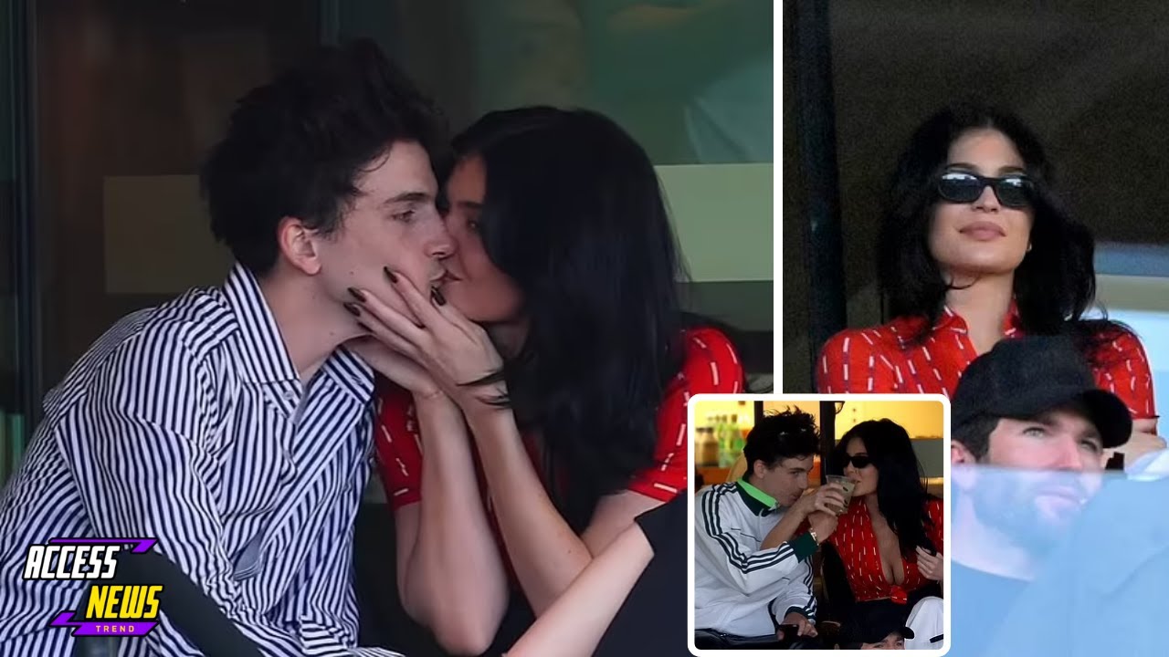 Kylie & Timothée’s Awkward PDA 😳💔 Fans Think Trouble is Brewing! - YouTube
