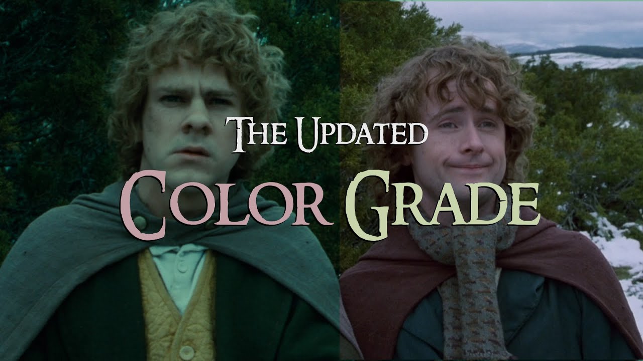 The Fellowship of the Ring - Updated Color Grade - YouTube