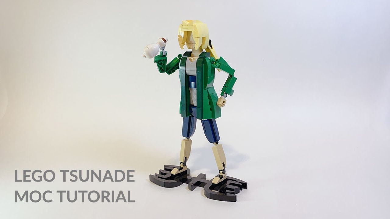 LEGO Lady Tsunade MOC (Tutorial) | LEGO Naruto Shippuden - YouTube