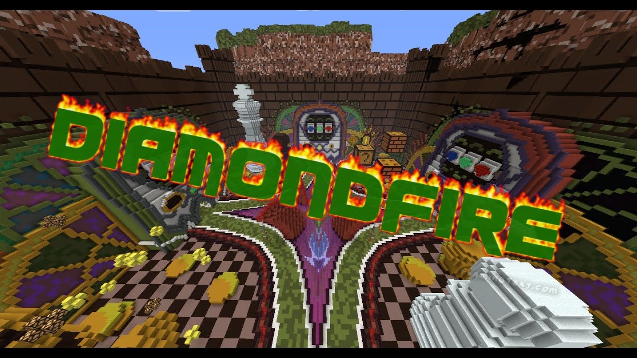 MC DiamondFire: Server Overview - YouTube