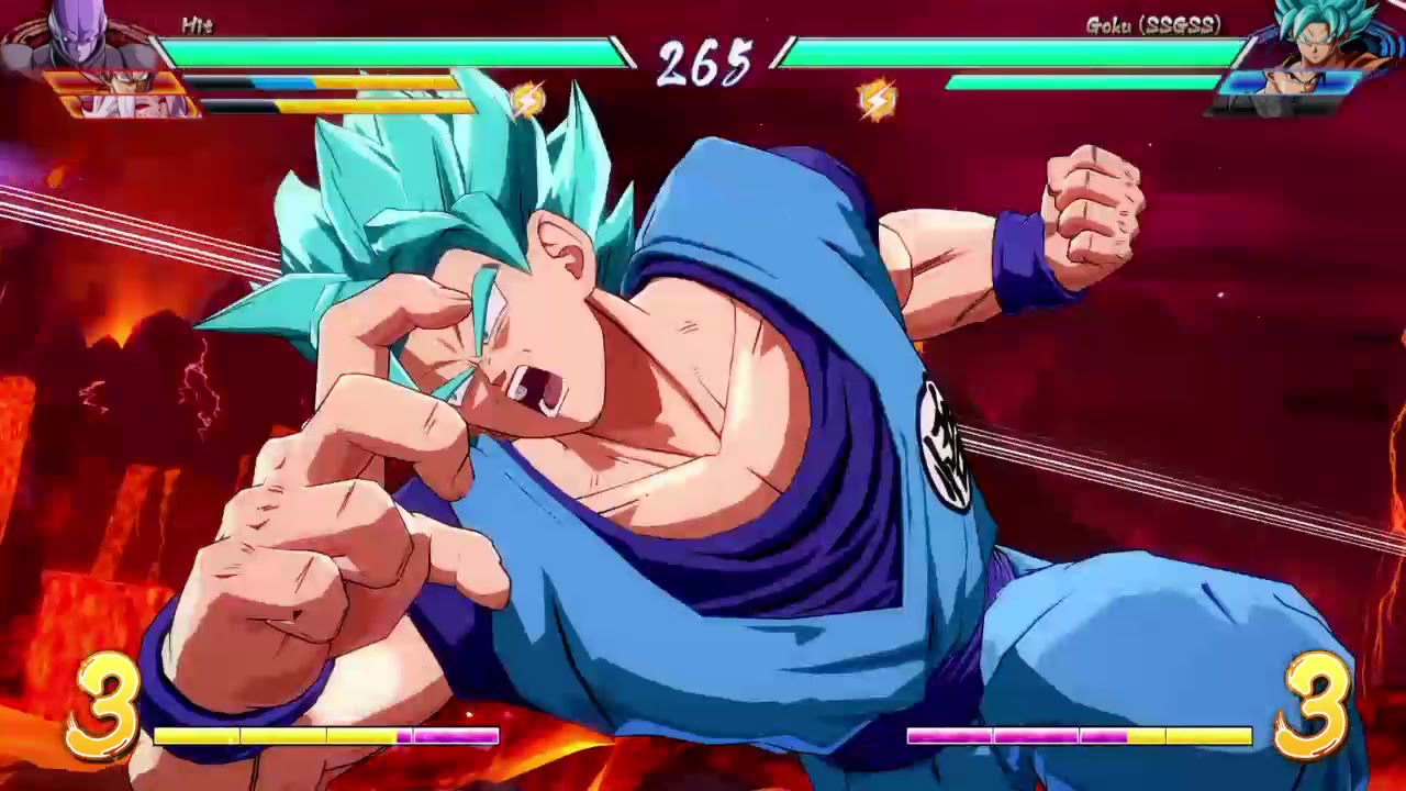 DRAGON BALL FighterZ - Hit's ultimate kill - YouTube