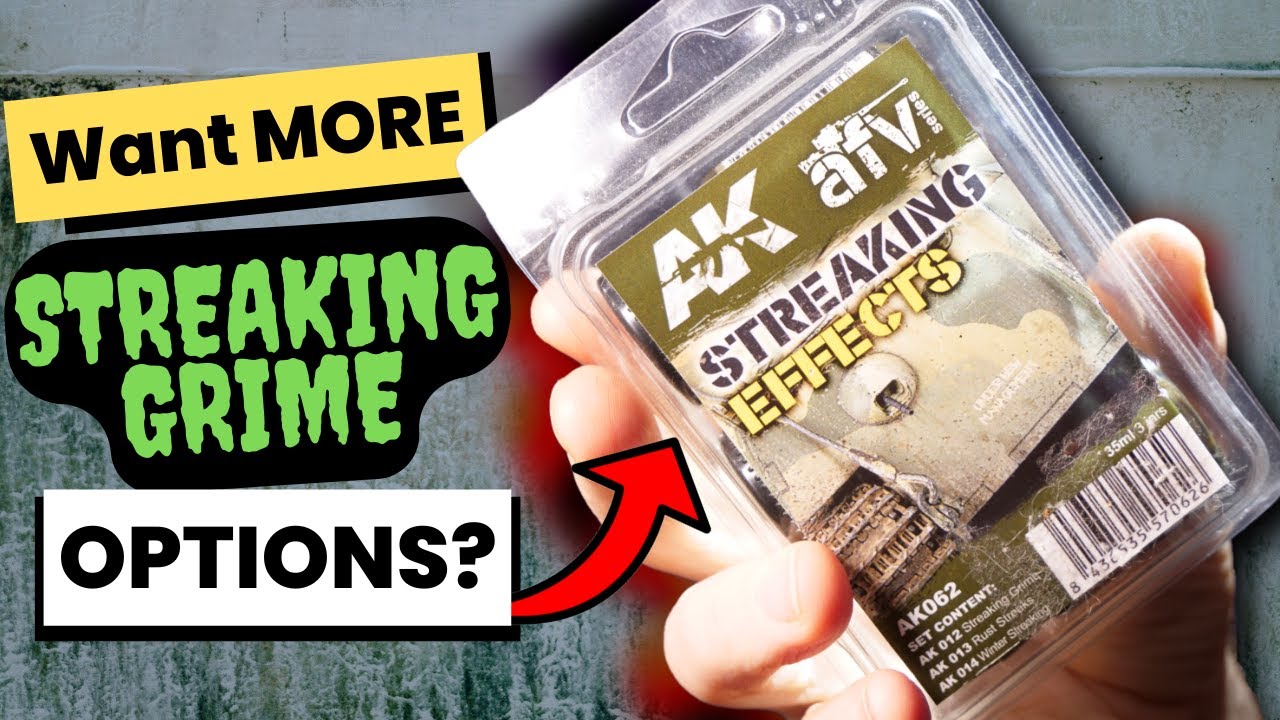 How is the AK Interactive "Streaking Effects" Set different? - YouTube
