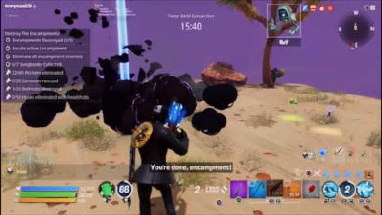 Driving Husk Jumpscare - Fortnite STW - YouTube