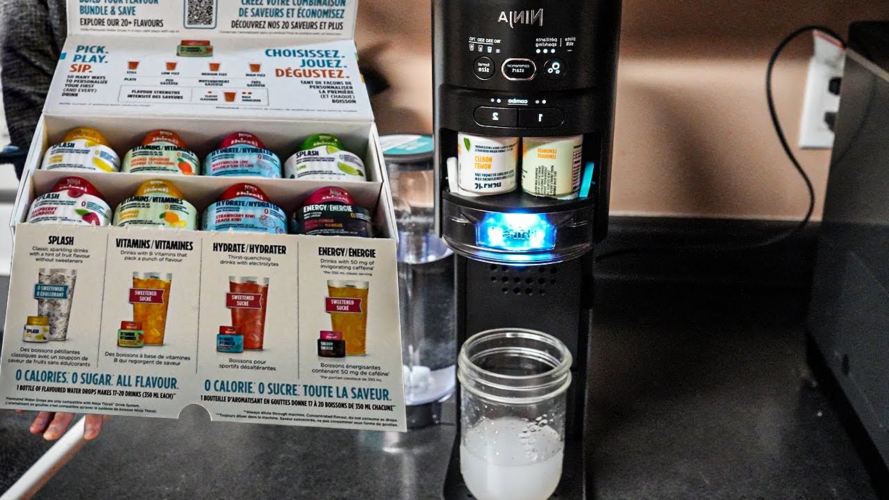 Ninja Thirsti is WAY better then the Soda stream - YouTube