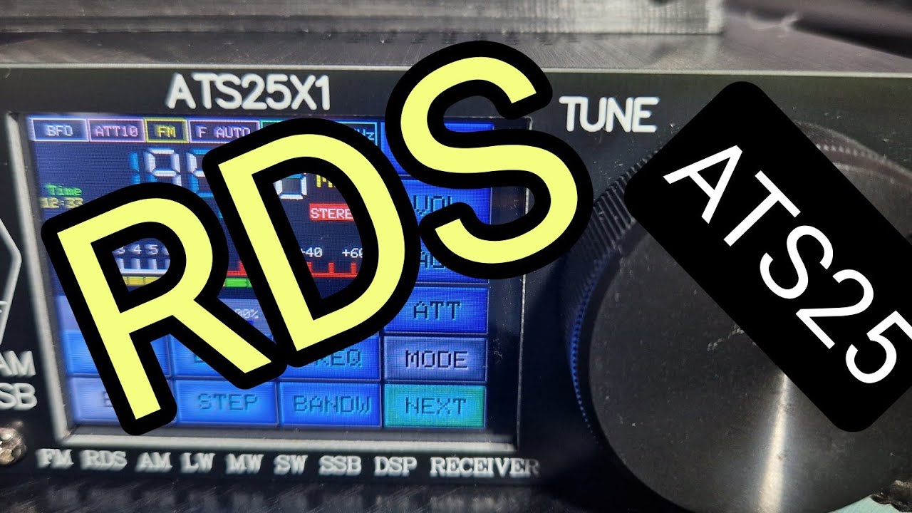 ATS25X1 - RDS , RADIO DATA SYSTEM - YouTube