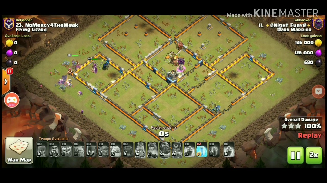 Bat Spell Attacks COC - YouTube