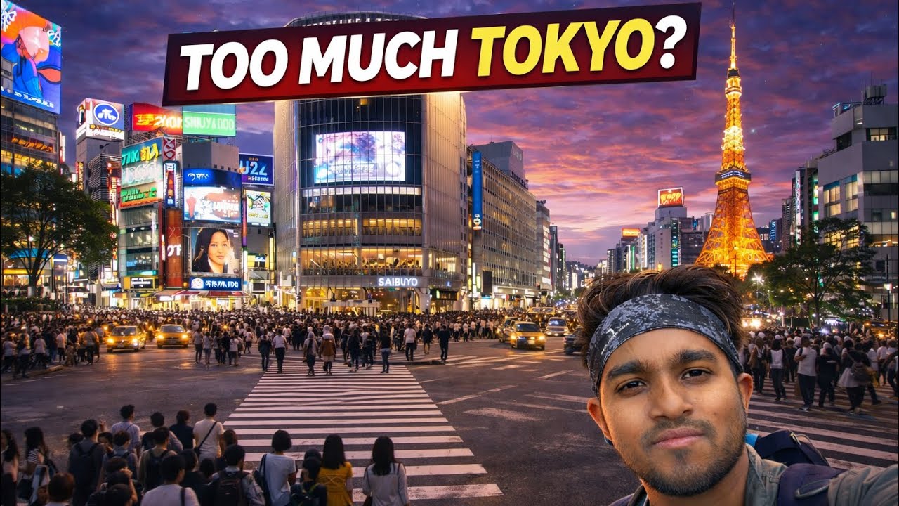 How to travel SHINJUKU SHIBUYA ROPPONGI in just 14 hours? 🇯🇵🔥🔥 WATCH ...