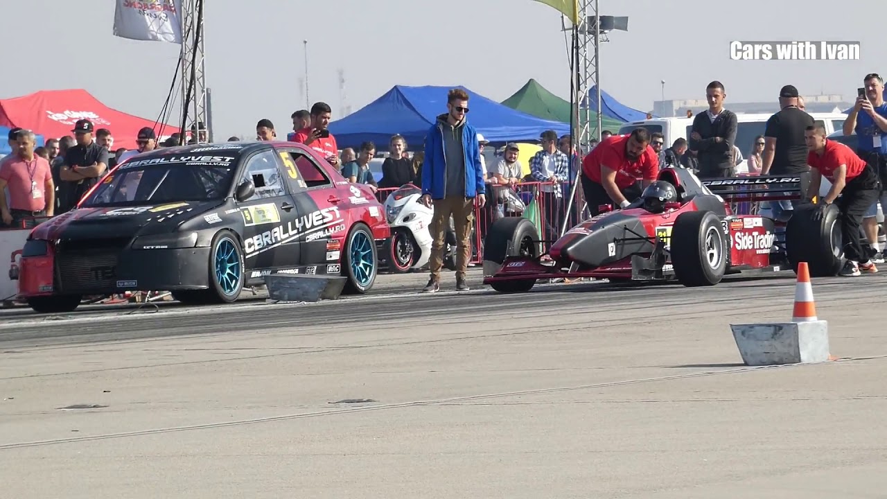 Lancer Evolution IX Hill Climb Monster vs Formula 3 car DRAG RACE - YouTube