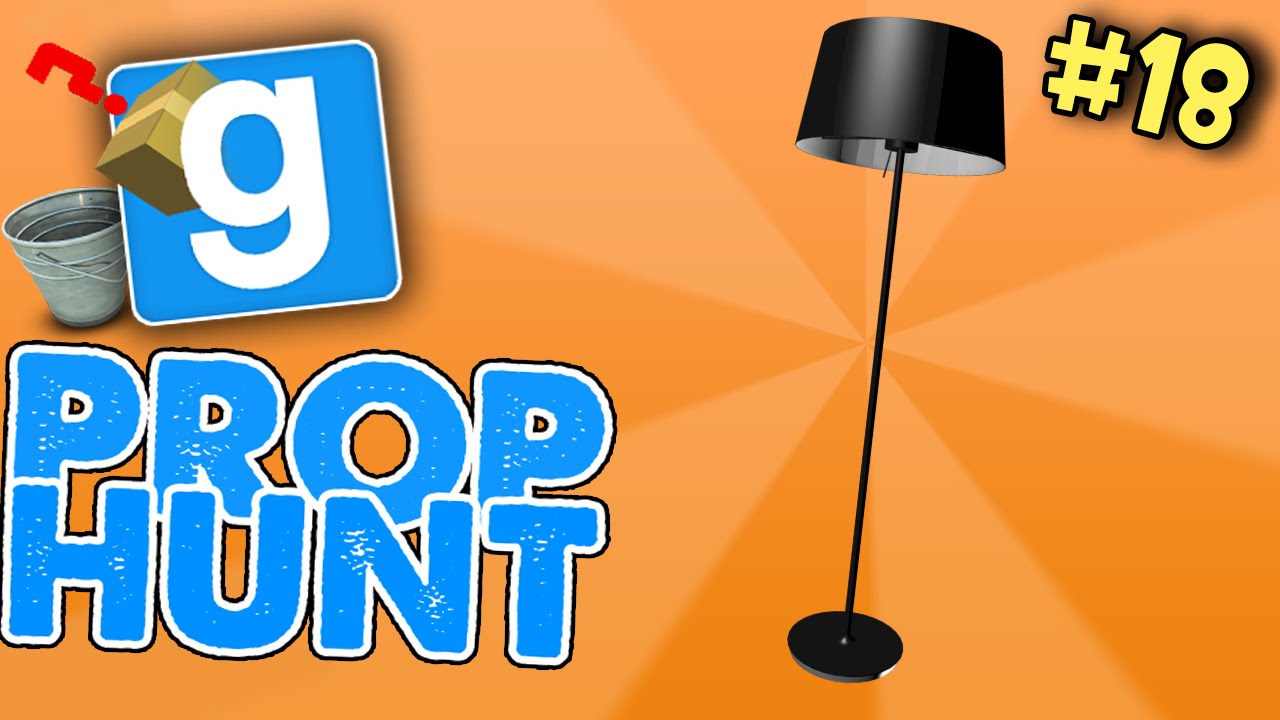 GMod Prop Hunt #18 - A RUNNING LAMP! (Garry's Mod Funny Moments) - YouTube