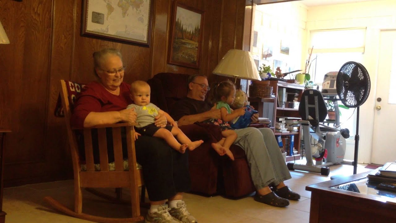 Kira n Magnus with Meemaw and Papaw - YouTube