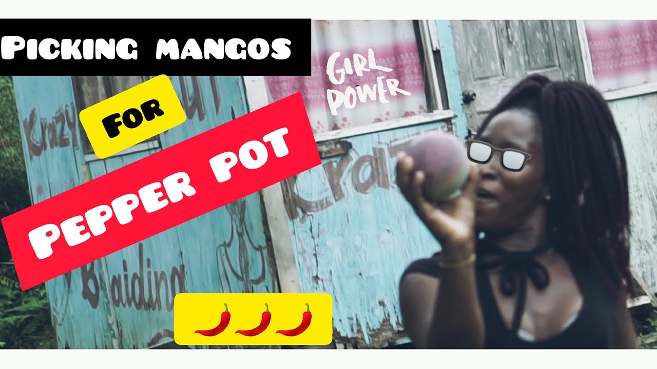 Jamaican Mango Pepper Pot 🌶️ | Picking Mango Part #1 - YouTube