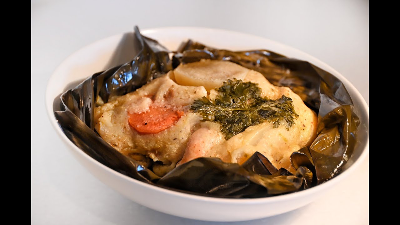 How to make TAMALE WRAPPED IN BANANA LEAVES ! by World's Delicious ...