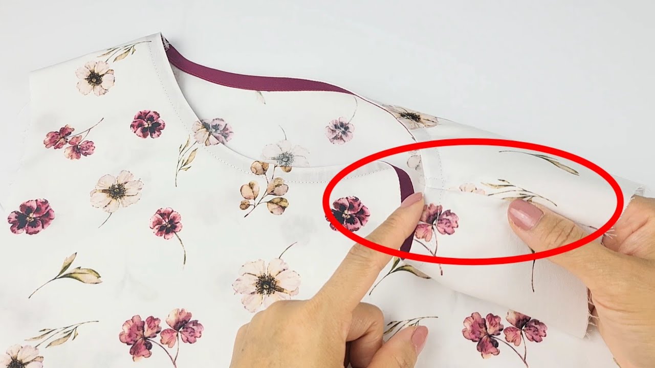 The Secrets of sewing Round Flat collar Easily and Quickly | Sewing ...