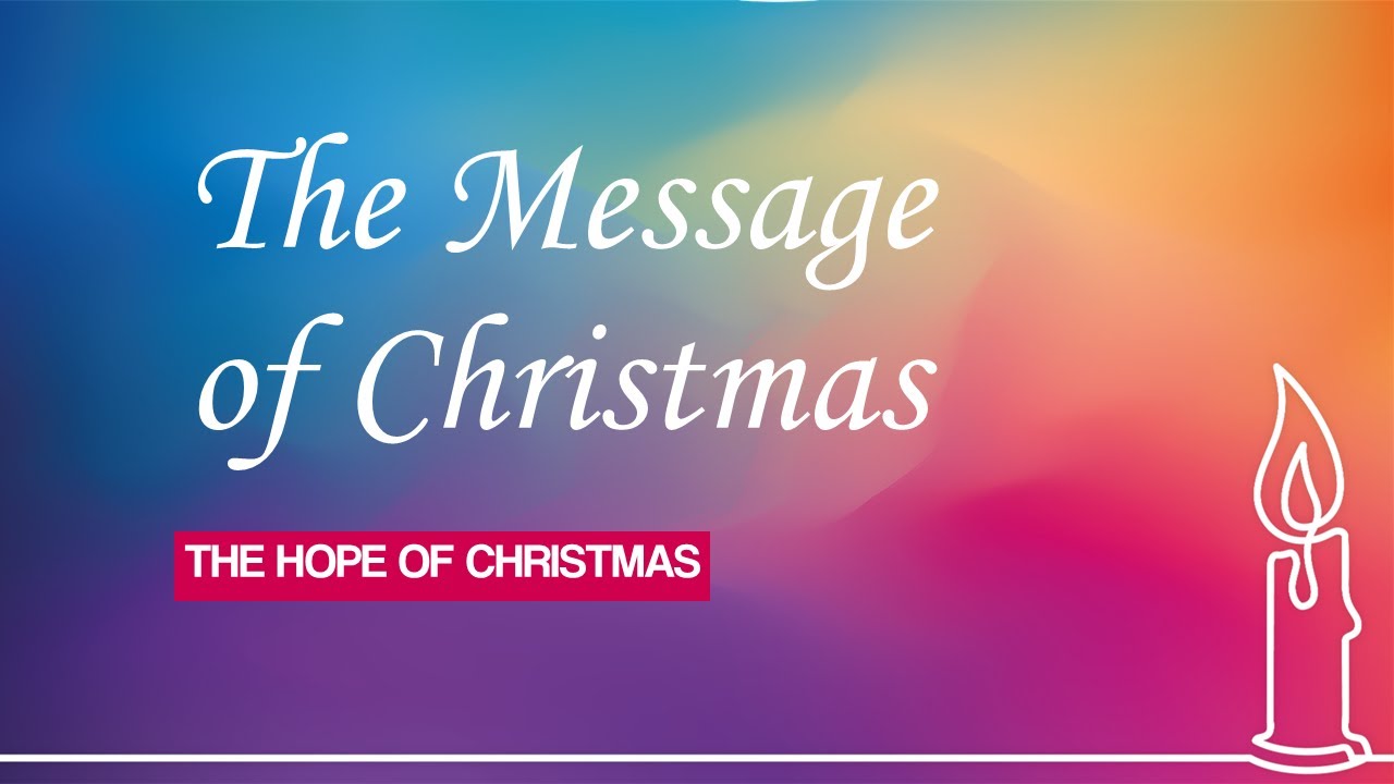 Sunday Service | The Hope of Christmas - Steve Brind | 27.11.2022 - YouTube