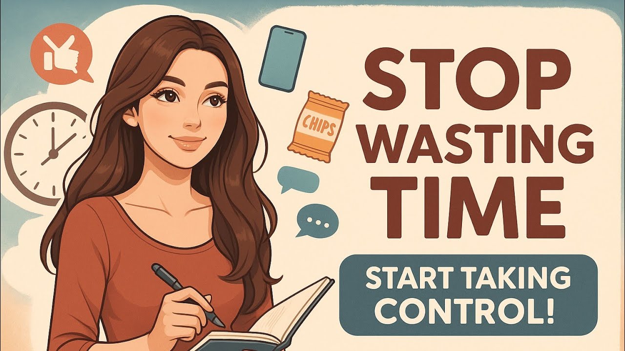 Stop Wasting Your Time | Improve English Listening & Learn Smart Habits ...