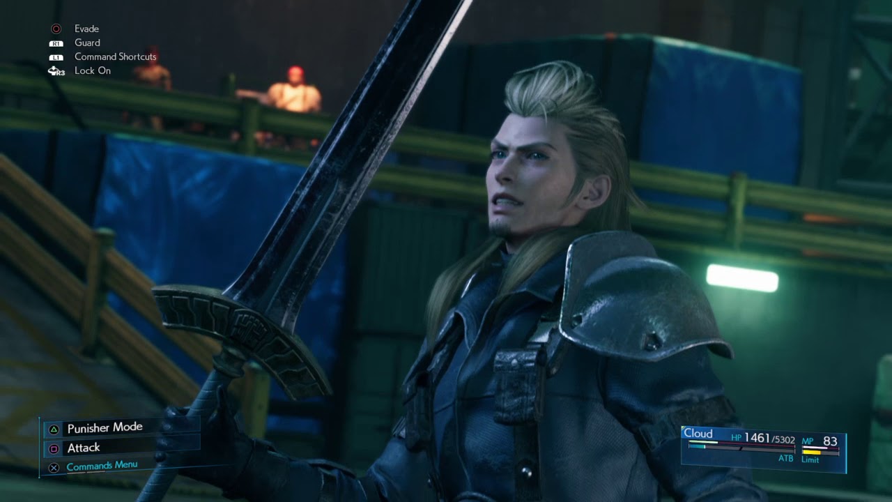 FINAL FANTASY VII REMAKE Roche Hard Mode - YouTube
