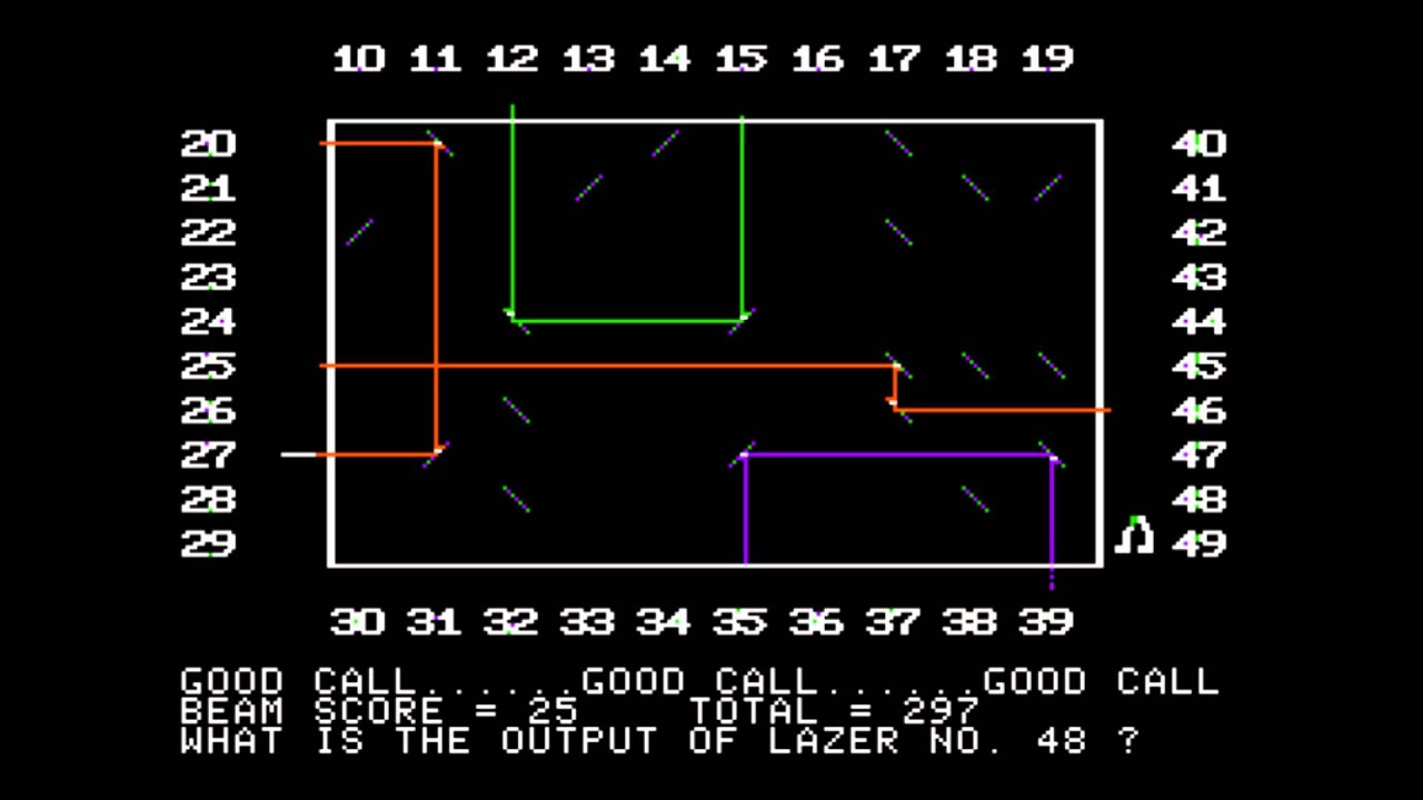 Lazer Maze for the Apple II - YouTube