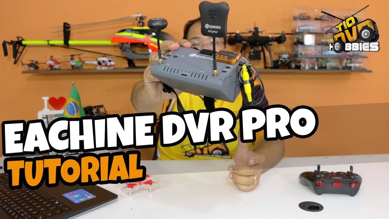 COMO INSTALAR DVR NO ÓCULOS FPV EACHINE EV900 - TUTORIAL - YouTube