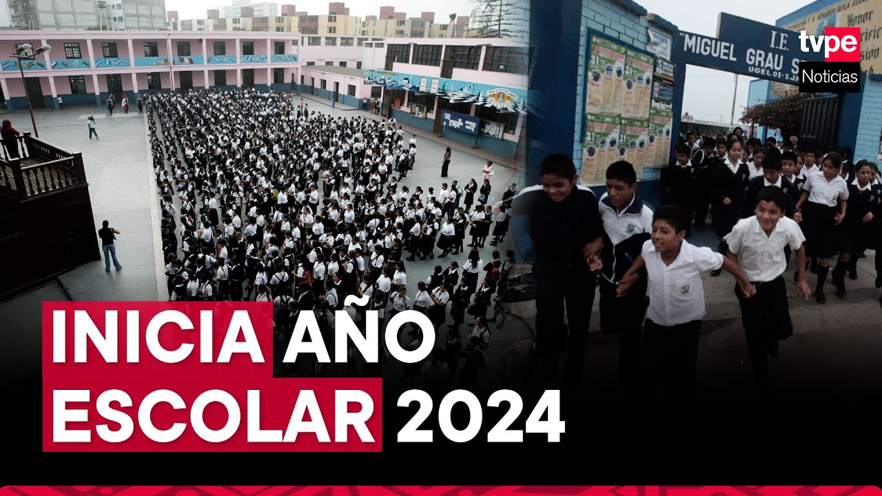 Año Escolar 2024: así fue el regreso a las aulas en colegios públicos a ...