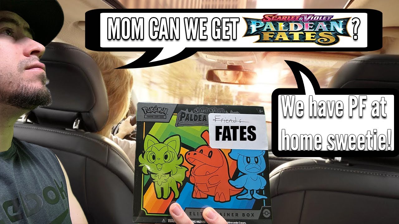 Opening a Paldea Fates ETB? - YouTube