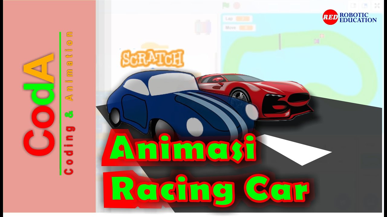 [GRATIS] Membuat Animasi Car Racing - Scratch - YouTube