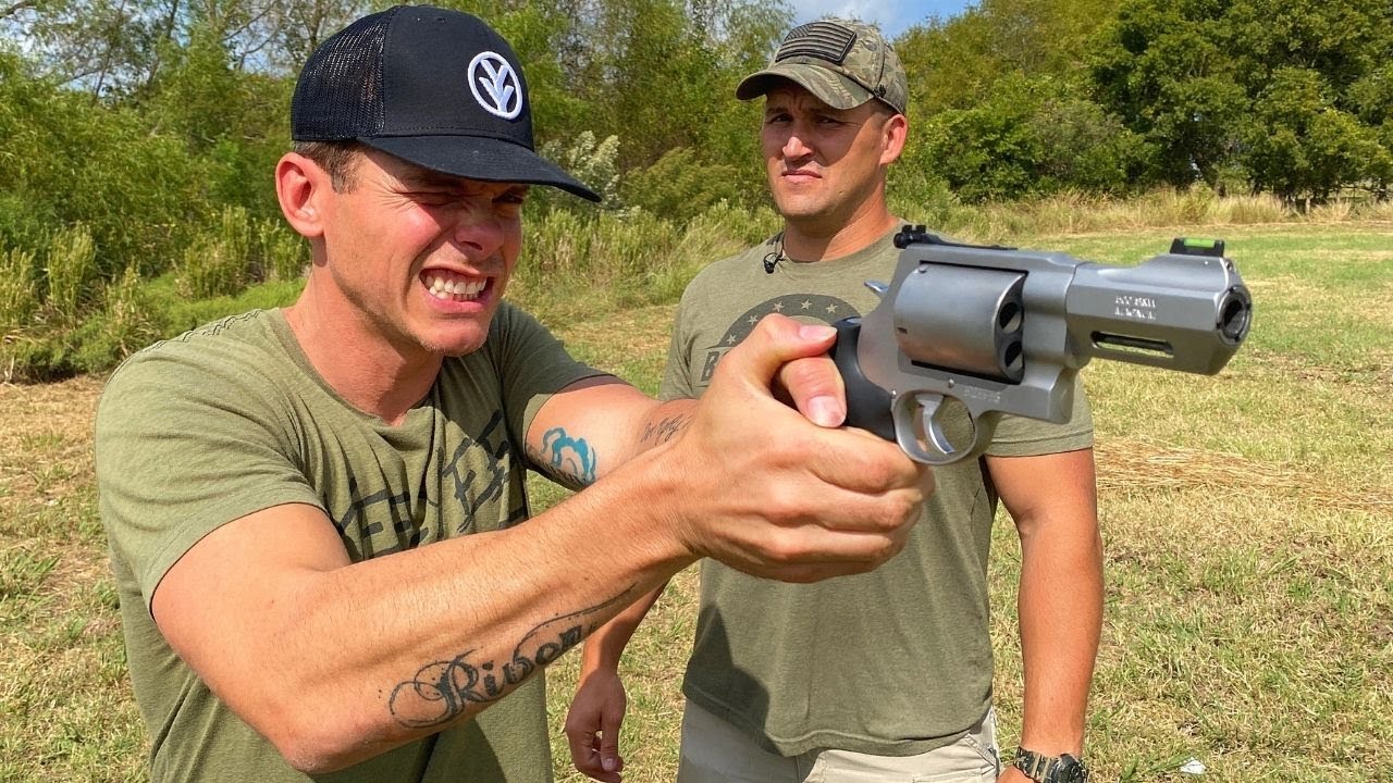 Granger Smith vs Hand Cannons 💥 - YouTube