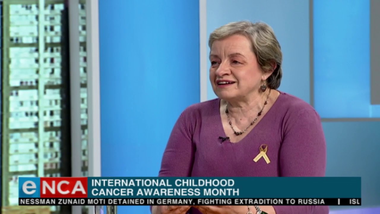 Professor Janet Poole speaks on childhood cancer - YouTube