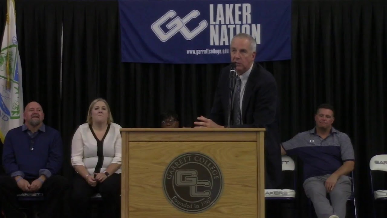 Garrett College Athletics 2019 Hall of Fame Induction Ceremony - YouTube