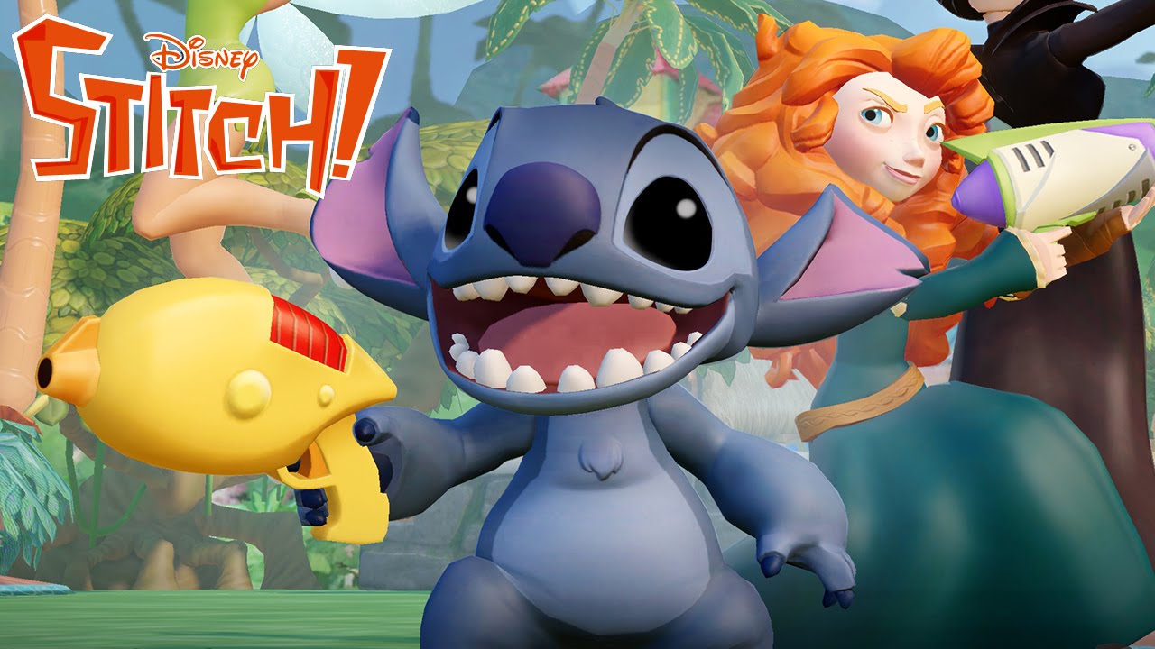 Stitch Tropical Island Challenge - Disney Infinity Toybox - 1080P 60FPS ...