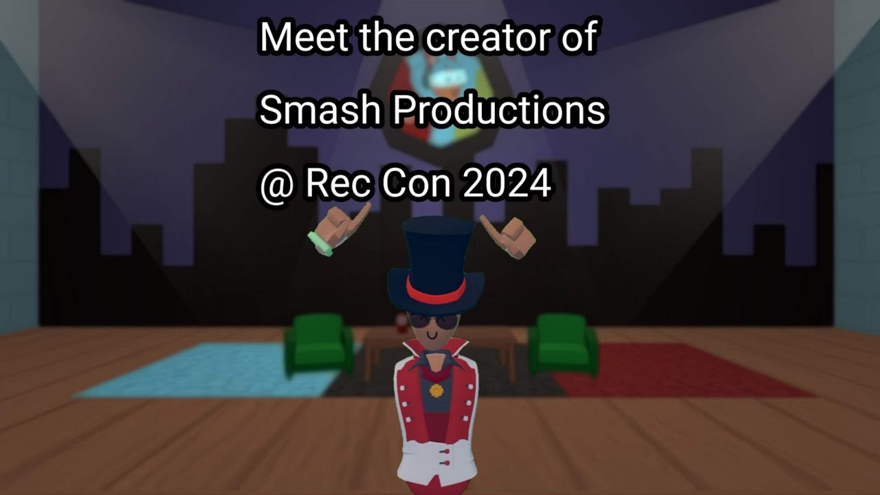 Come meet the creator of Smash Productions @ Rec Con 2024 - YouTube