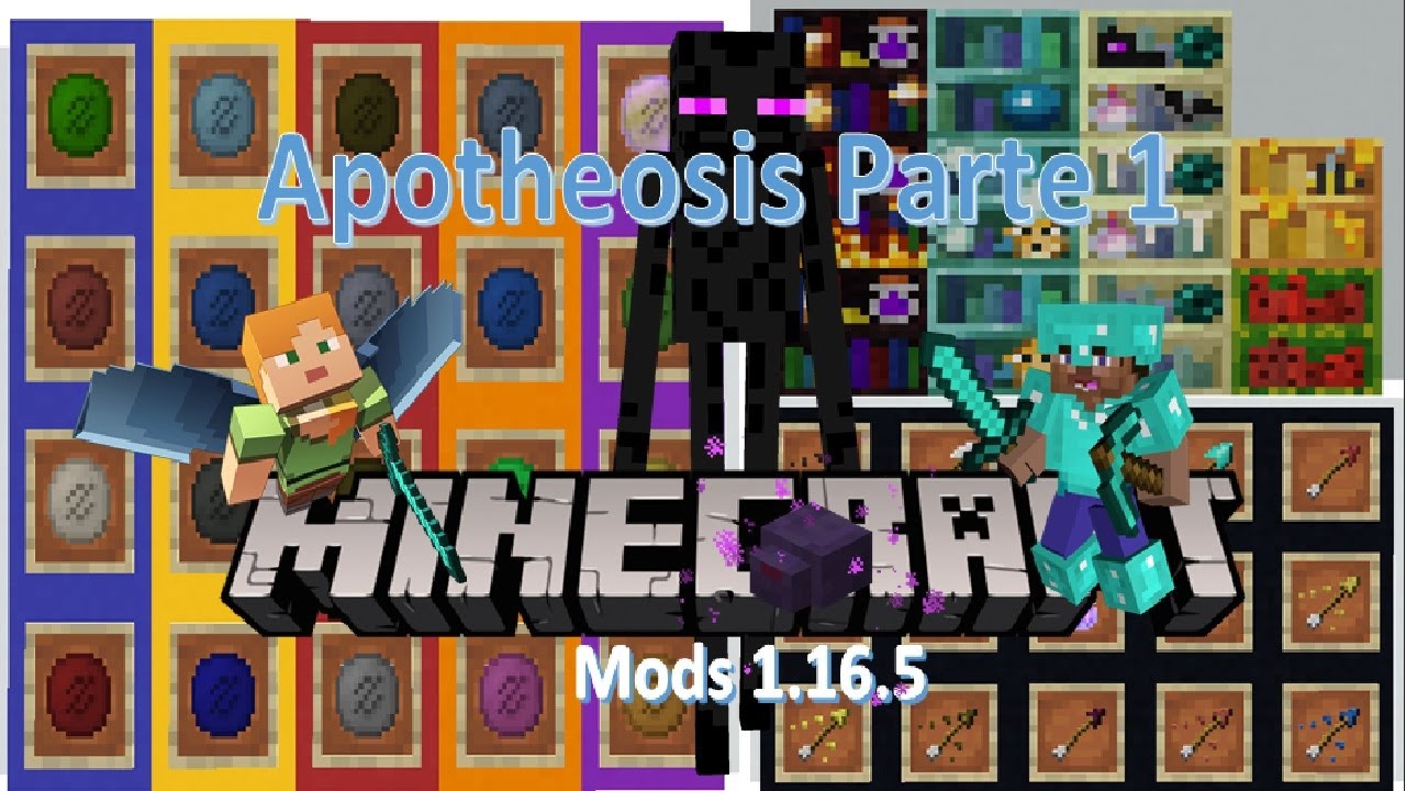 Minecraft 012 Mods: APOTHEOSIS PARTE 1 - YouTube