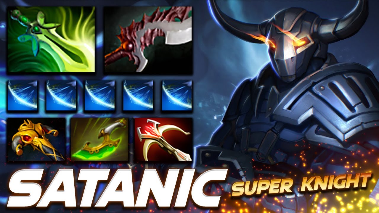 Satanic Sven Super Knight - Dota 2 Pro Gameplay [Watch & Learn] - YouTube