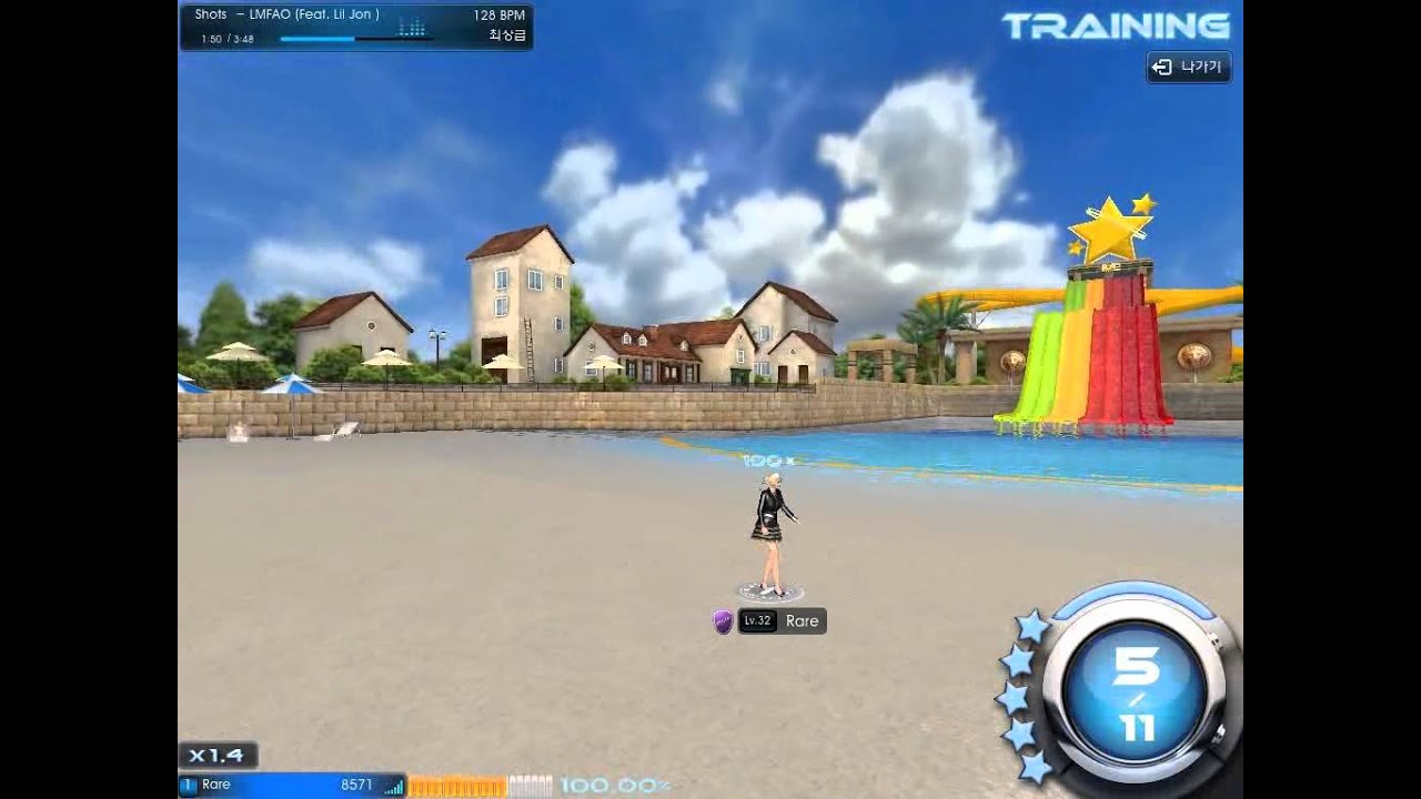 Nurien Mstar Gameplay - "Shots" by LMFAO (Extreme 100%) - YouTube