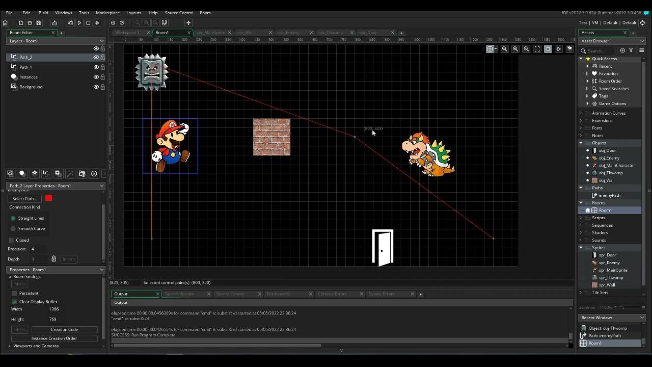 GameMaker Studio 2 - Enemy Pathing - DnD - GameMakerDoneFast - YouTube