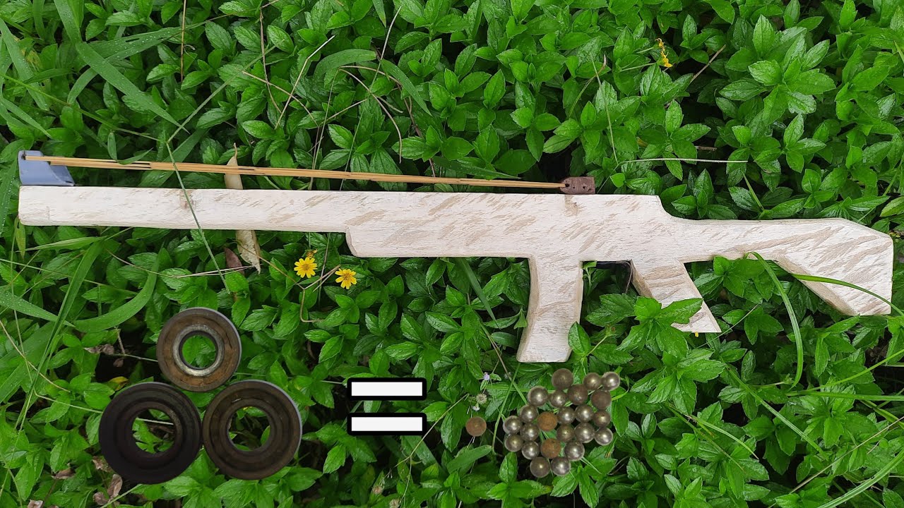 creative and DIY Making How to Make a slingshot sniper toy using steel ...