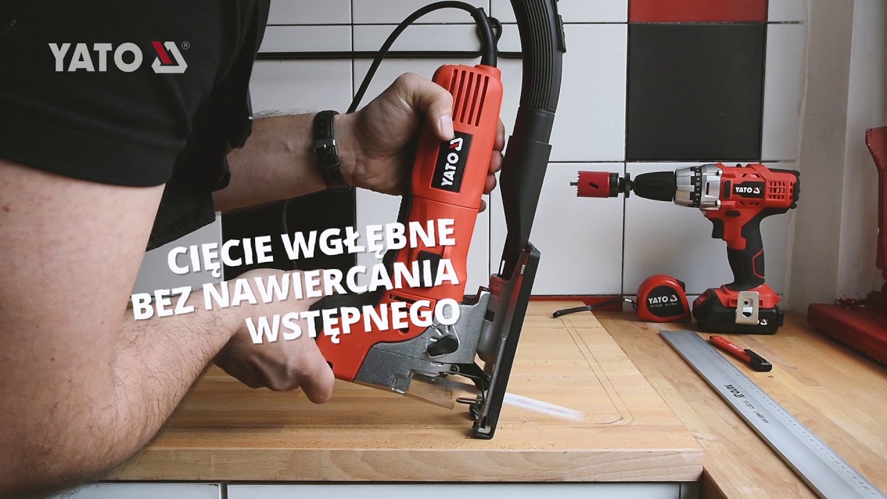 YATO Power Tool YT-82272 how to use JIG SAW - YouTube