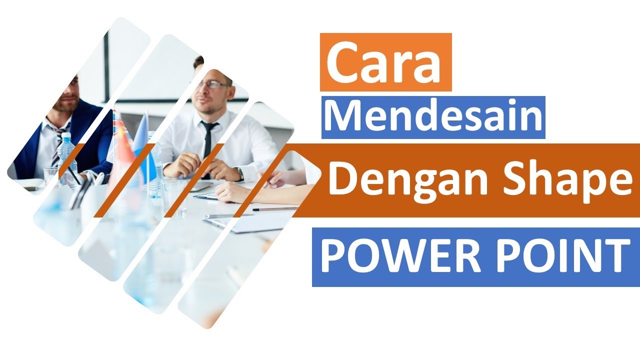 Cara Mendesain dengan Menggunakan Shape di PowerPoint - YouTube